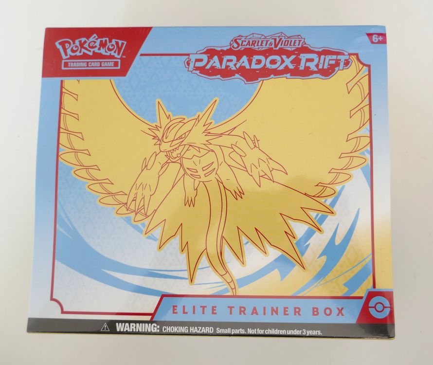 Pokémon Paradox Rift SV04 ETB Elite Trainer Box EN (Neu und ...