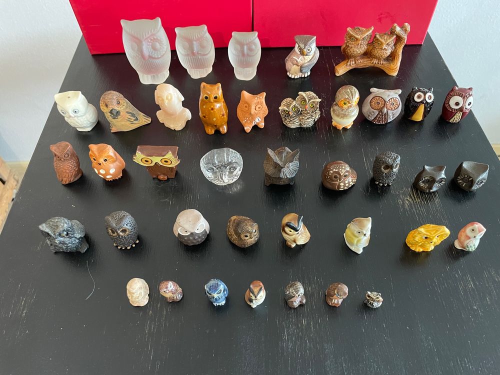 39 Deko-Eulen | Kaufen auf Ricardo