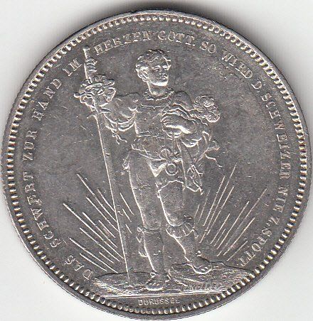 5 Franken Schützentaler Basel 1879 vz-unz | Kaufen auf Ricardo