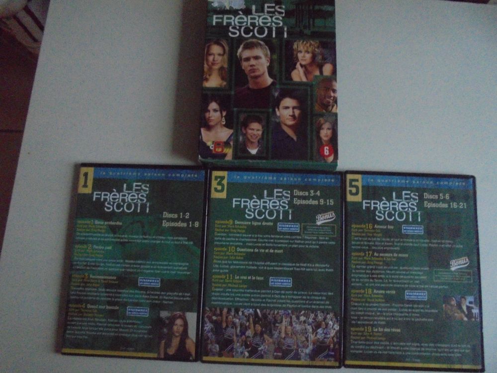 " Les frères Scott " saison 4/ 6 DVD son en F + english (D'occasion) à ...