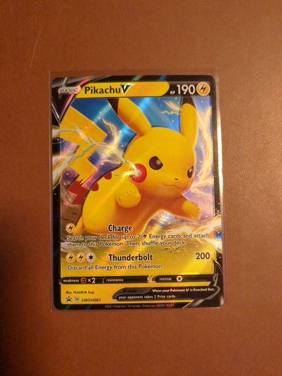 Pikachu V Promo SWSH061 | Kaufen auf Ricardo
