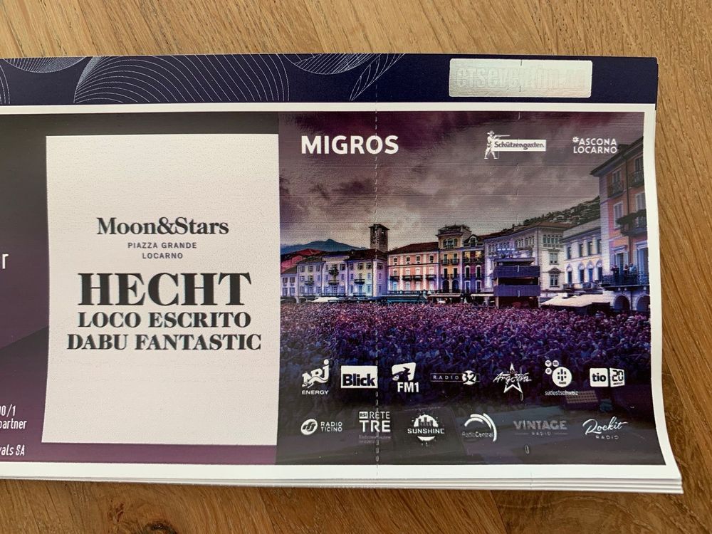 Moon&Stars 2022: 8-16 J. Hecht, Loco Escrito, Dabu Fantastic (Gebraucht) in Flüelen für CHF 22 ...