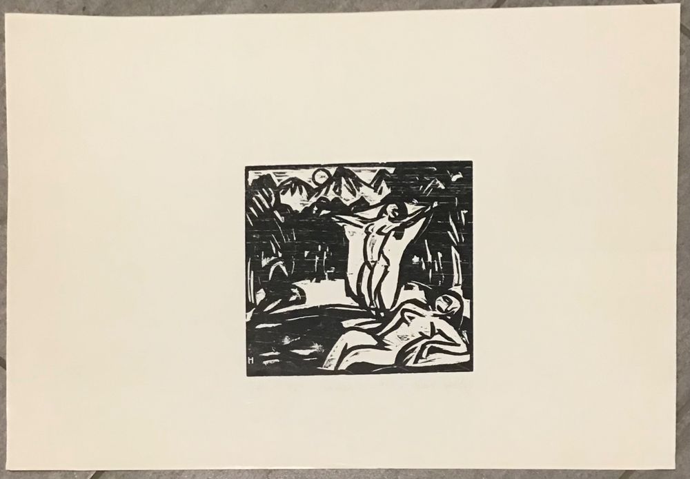 Walter HELBIG (1878-1968) Serigraphie Handsigniert | Kaufen auf Ricardo