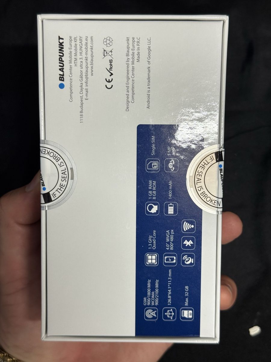 Blaupunkt 4" Android SF 01 - Smartphone - New in Box! (Neu und ...