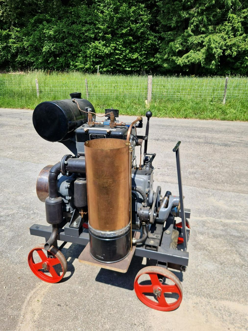 Weber SMM Motor, Oldtimer Stationärmotor, Standmotor (Gebraucht) in ...