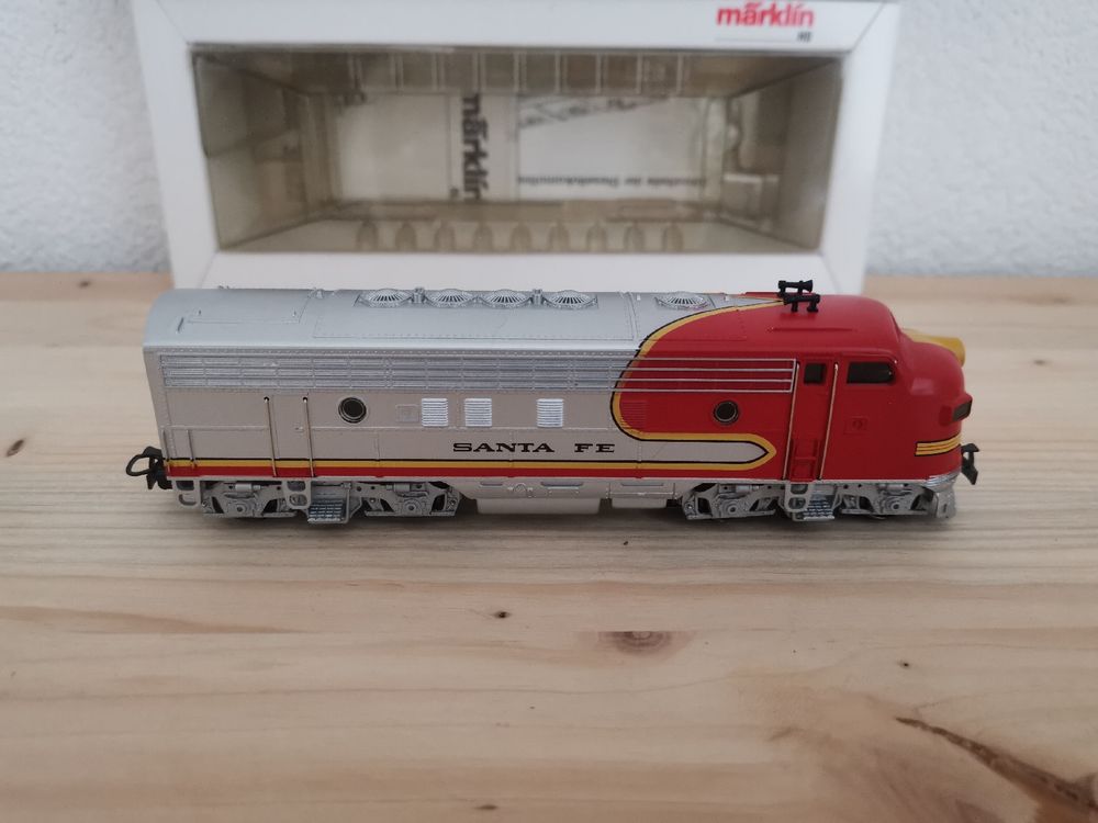 Us-Lok Märklin 33622 EMD F7 A (Santa Fe) (Neu (gemäss Beschreibung)) in ...