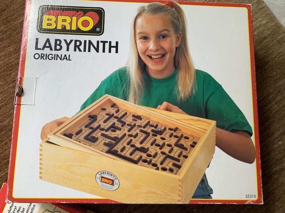 Brio Labyrinth inkl. 2 Platten mit einfacheren Niveaus (Gebraucht) in ...