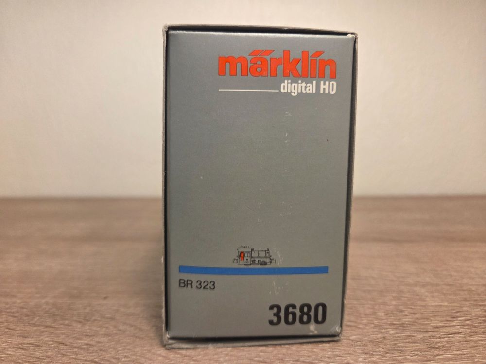 Märklin 3680 Diesellok BR 323 Köf II DB Digital H0 (Neuf avec emballage ...