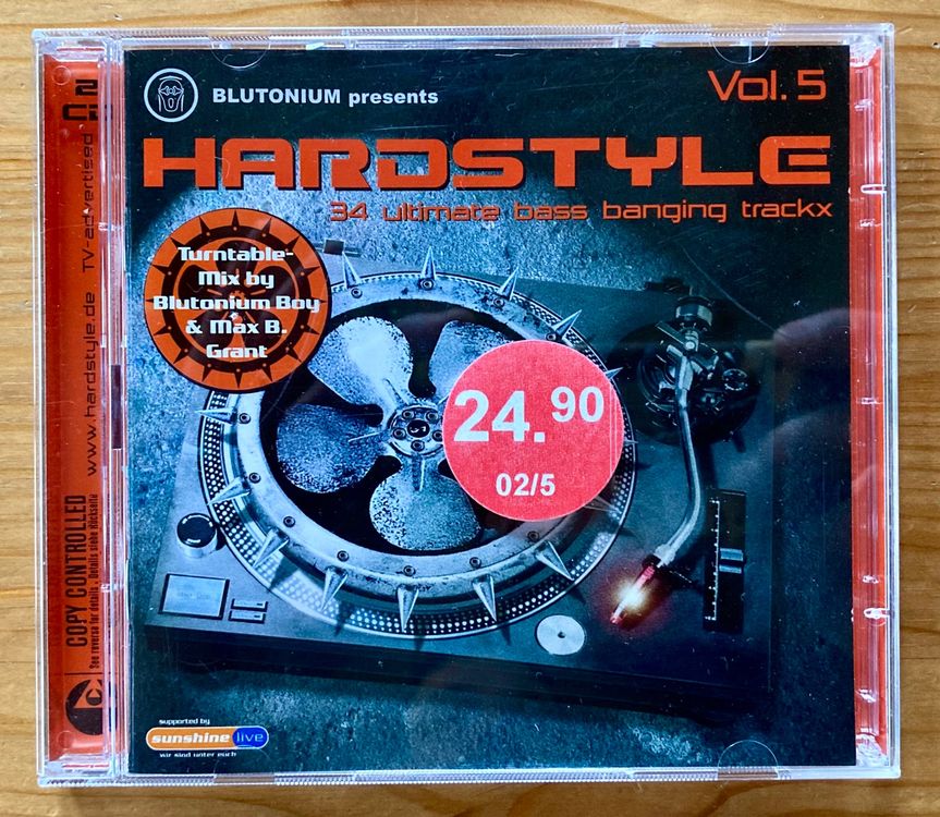 Hardstyle Vol. 5 - DJs Blutonium Boy & Max B. Grant (EMI) (Gebraucht ...