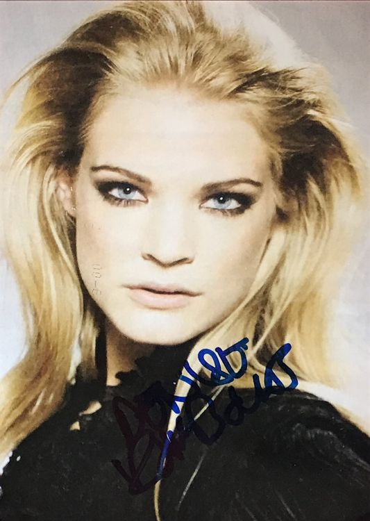 Denise Rombout CH-Model Autogramm signiert Foto 10x15cm (Gebraucht) in ...