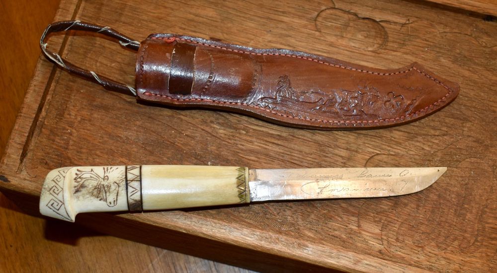 PUUKKO Johannes Lauri Rovaniemi 30/40er RENNTIERKNOCHEN (Gebraucht) in ...