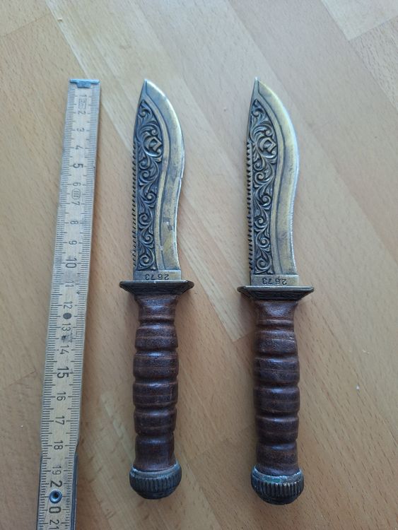 2 Dolche aus Sammlung (Gebraucht) in Vilters für CHF 50 – mit Lieferung auf Ricardo kaufen