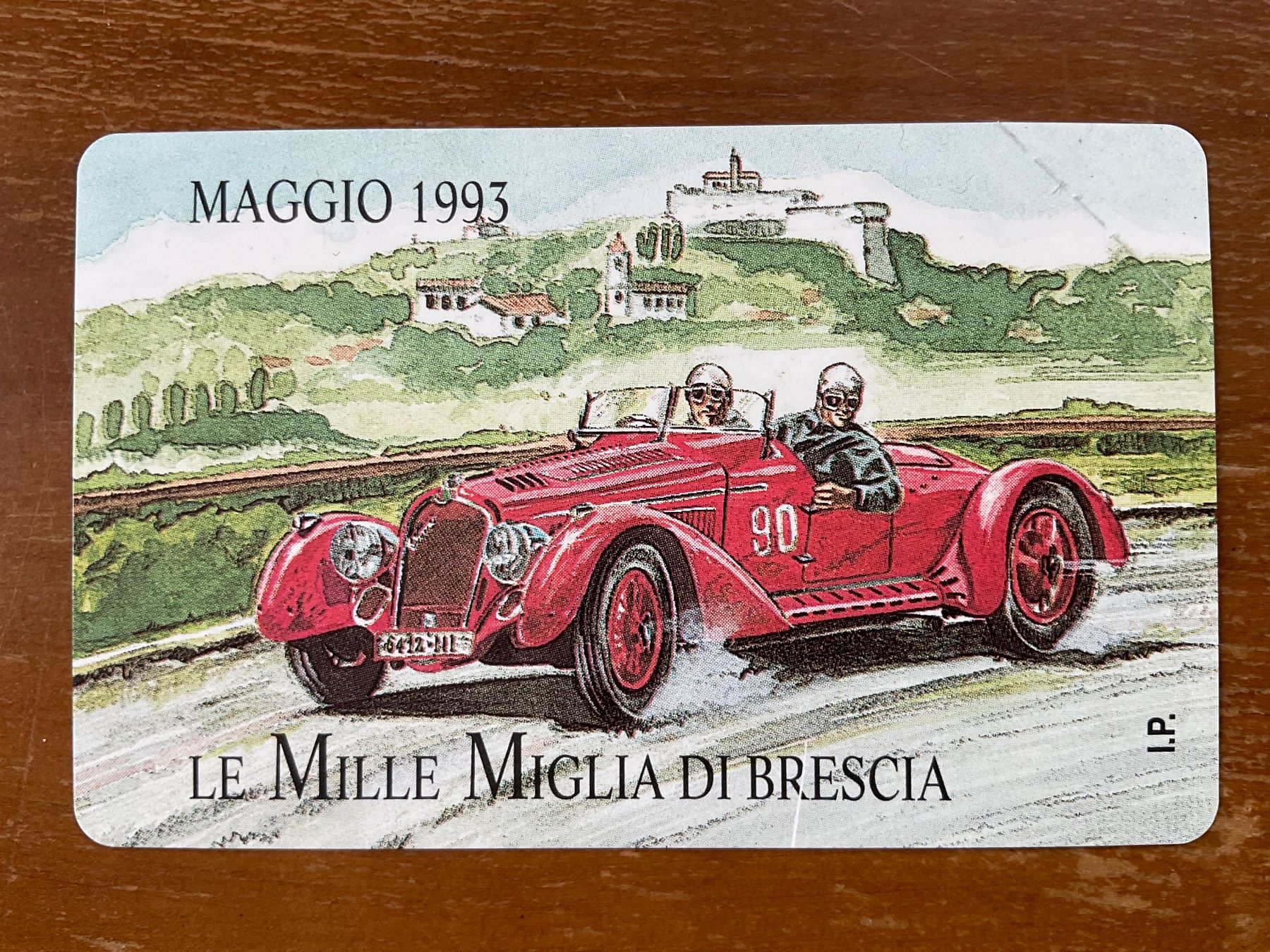 Privat-Telefonkarte Italen PR 177, Mille Miglia ungebraucht (Neu ...