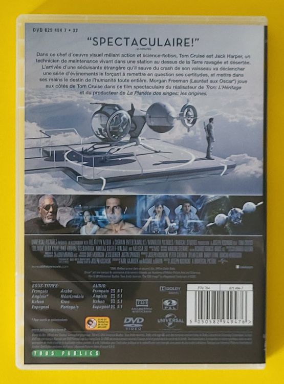 DVD - Oblivion (Tom Cruise) (D'occasion) à Pully pour CHF 5 – avec ...