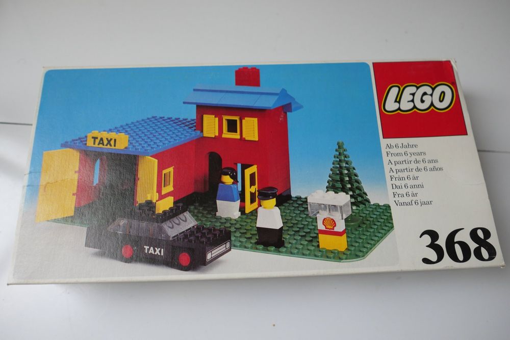 Lego 368 Taxi Station 70er vintage leere Schachtel | Kaufen auf Ricardo