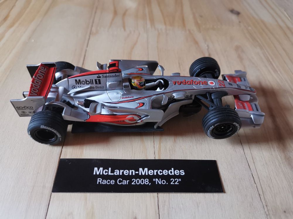 Carrera EVO No.22 L. Hamilton McLaren-Mercedes RaceCar 08 (Gebraucht) in Gundetswil für CHF 19 ...