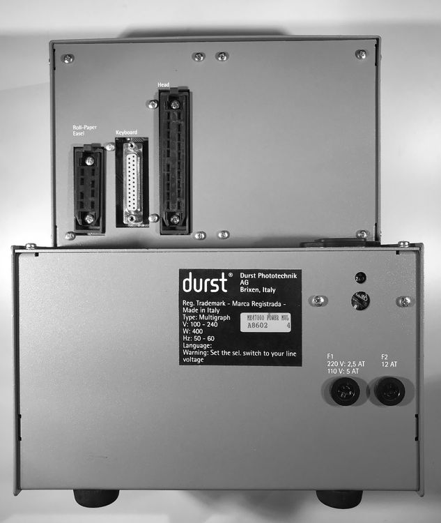 Agrandisseur Vergrösserer Durst 1200 Multigraph pour N/B (Gebraucht) in ...
