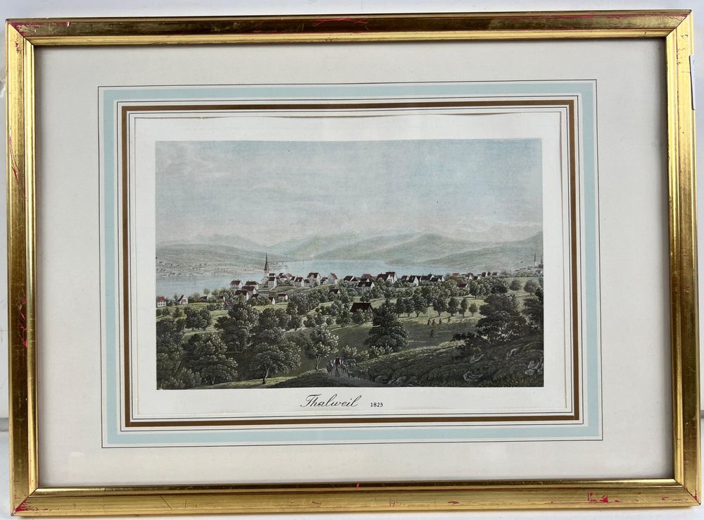 Thalweil 1825 Grafik Bild (Gebraucht) in Neuhausen am Rheinfall für CHF 10 – mit Lieferung auf ...