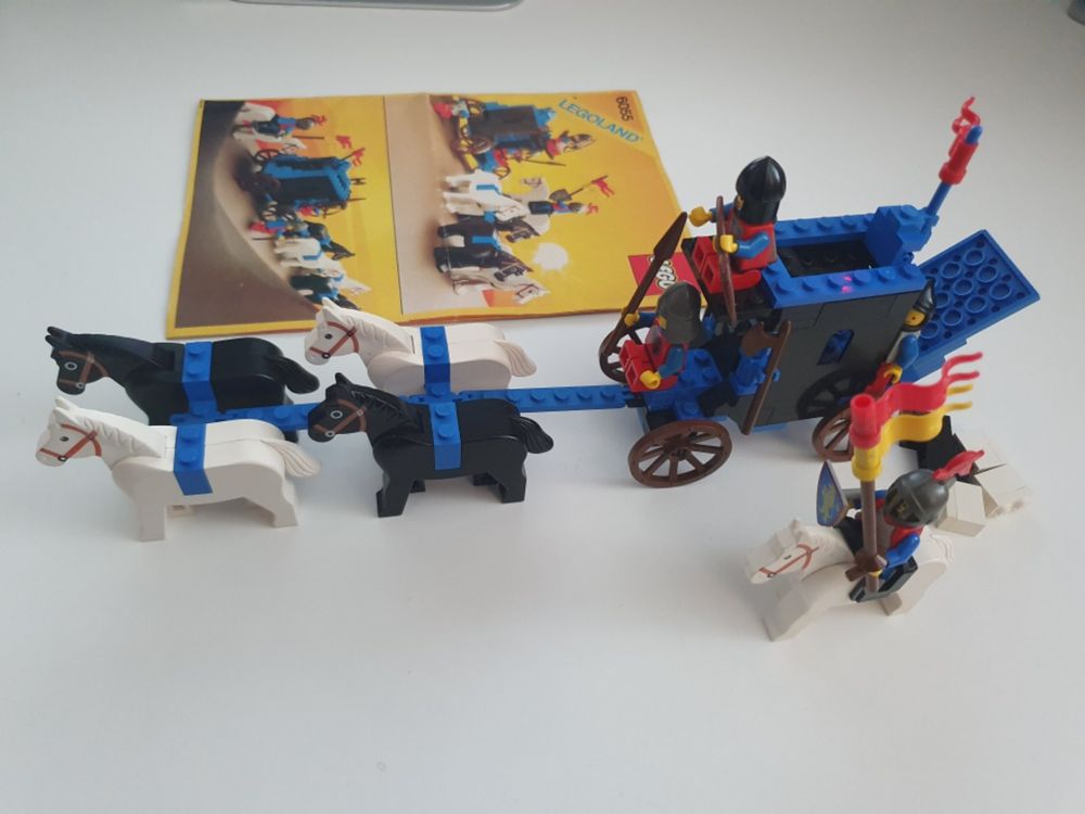 LEGO 6055 Ritter Prisoner Convoy (1985) - Tolles Set (Gebraucht) in Au ...