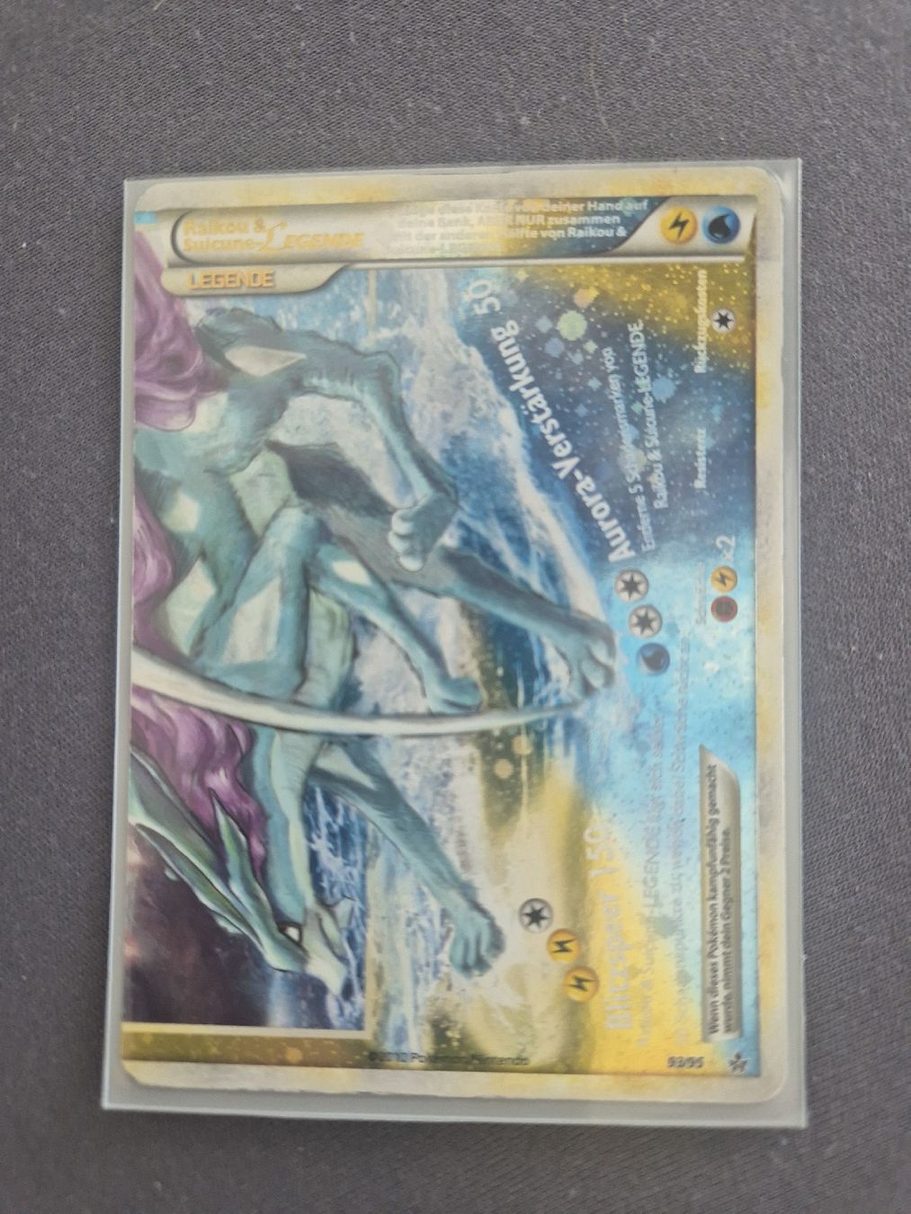 Pokemon Karte: Suicune & Entei Legende - Selten! Top! (Gebraucht) in ...