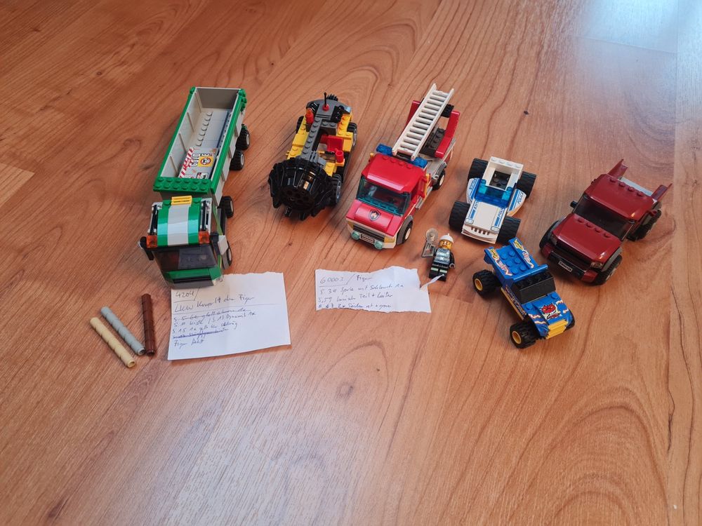 Div. Lego City Sets (4204,60003,8303,60128) | Kaufen auf Ricardo