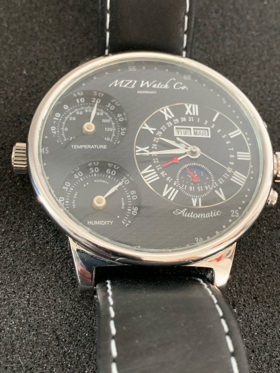 MZI Watch Co. Germany automatic Uhr "neuwertig" ungetragen (Neu (gemäss ...