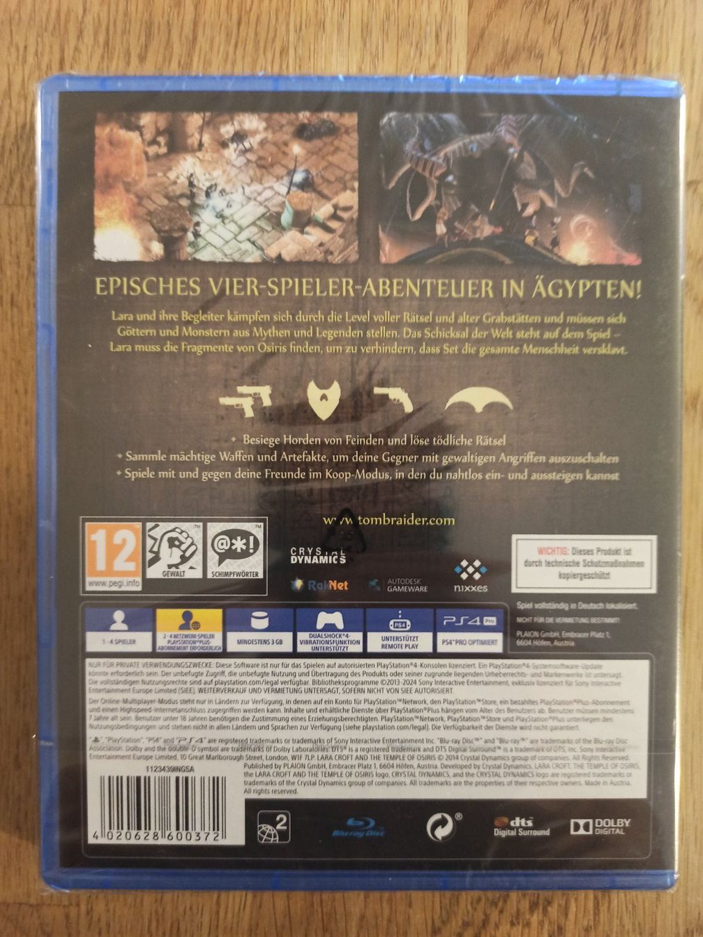 Lara Croft - Tempel des Osiris PS4 / PS5 Neu & Sealed (Neu (gemäss ...