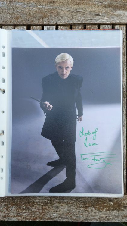 Tom Felton, Draco Malfoy (Harry Potter) Autogramm | Kaufen auf Ricardo