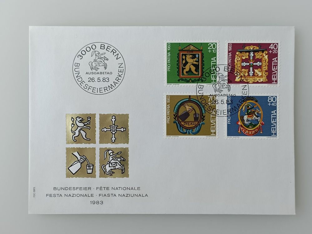 1983 FDC Pro Patria | Kaufen auf Ricardo