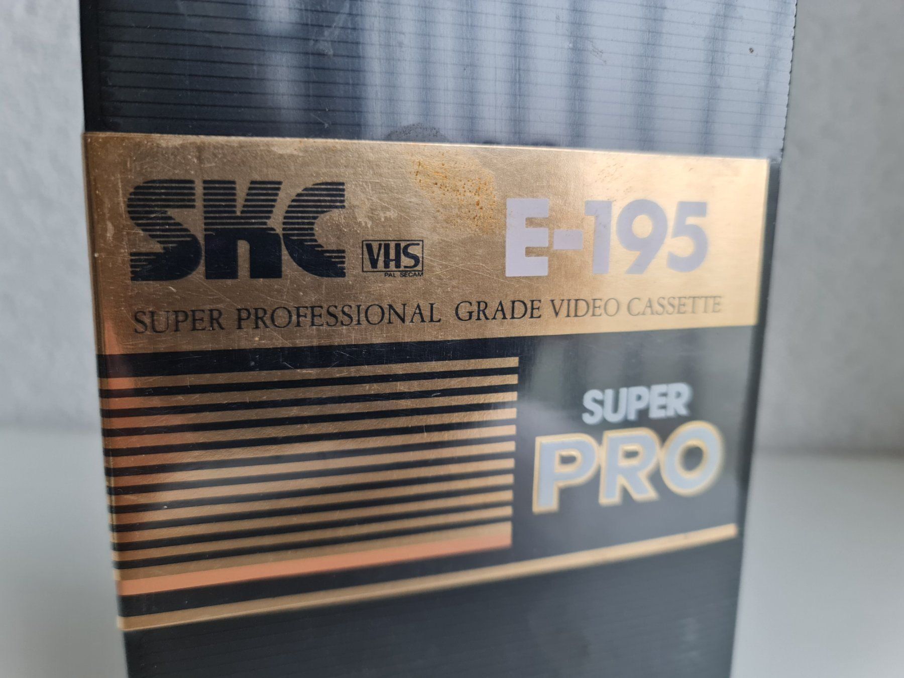 SKC VHS Super Pro Videokassette OVP (Neu und originalverpackt) in ...