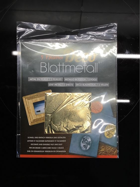 Feuilles Métal Décoratives 5pcs Bricolage Neuf (Neu und ...