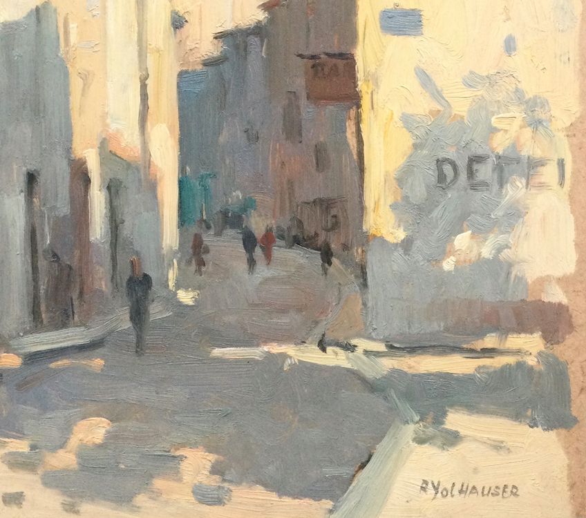 Renée Yolande HAUSER (1919-2008) Gemälde von Personen (Gebraucht) in ...