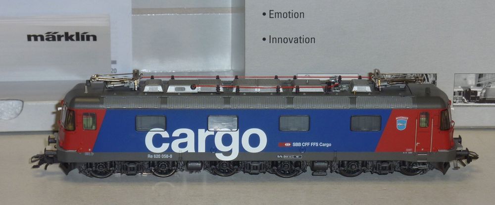 Märklin 37321 Re 620 Auvernier SBB Cargo, mfx, Sound H0 ☼ (Gebraucht ...