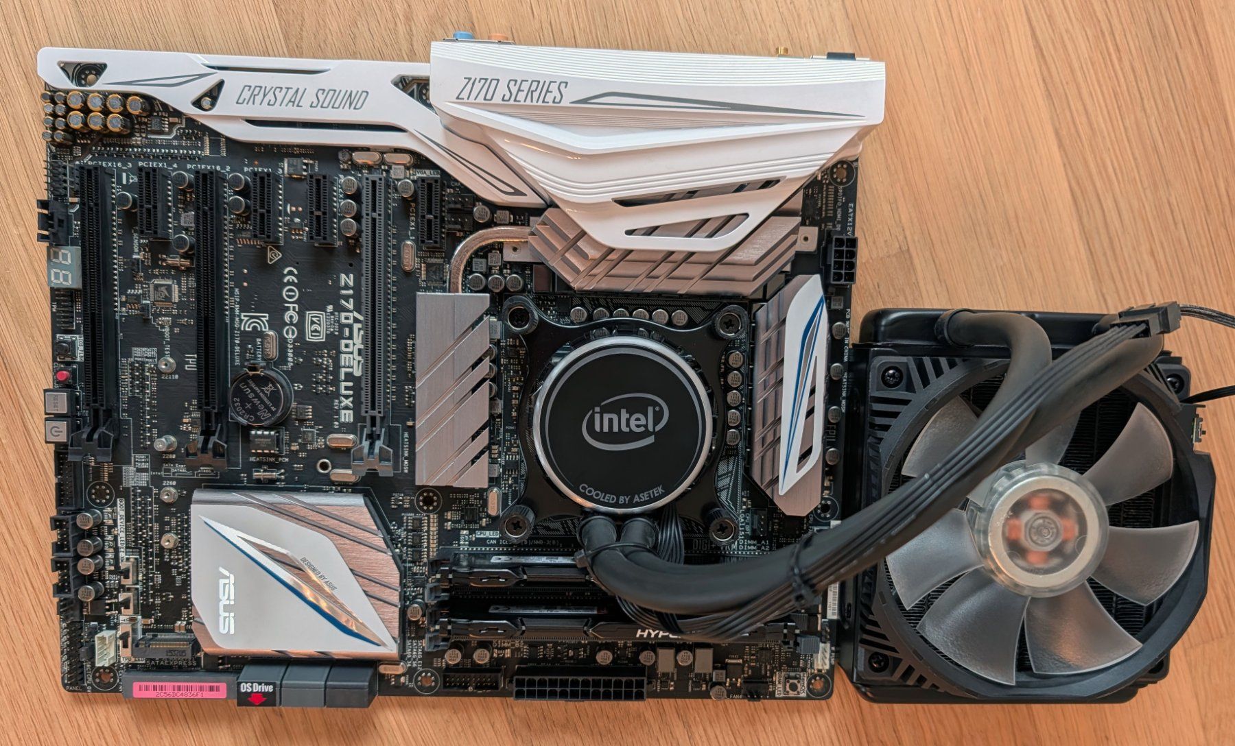 CPU Intel Core i7-6700K, ASUS Z170 DELUXE, 16GB DDR4 RAM (Gebraucht) in ...