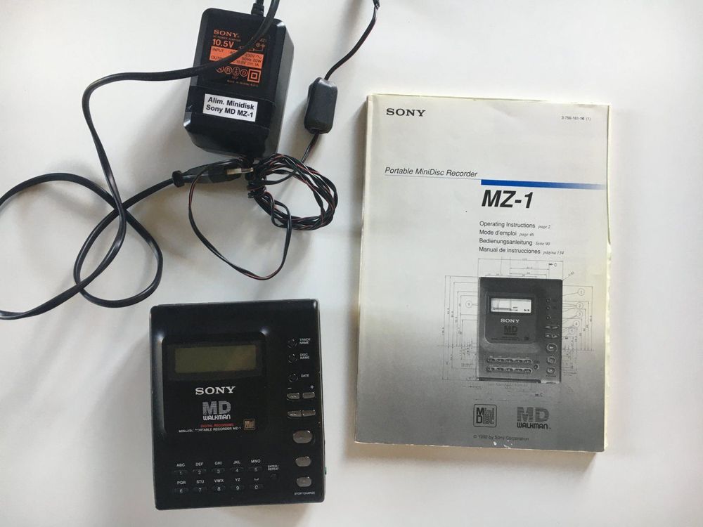 Minidisc Sony MZ-1 | Kaufen auf Ricardo