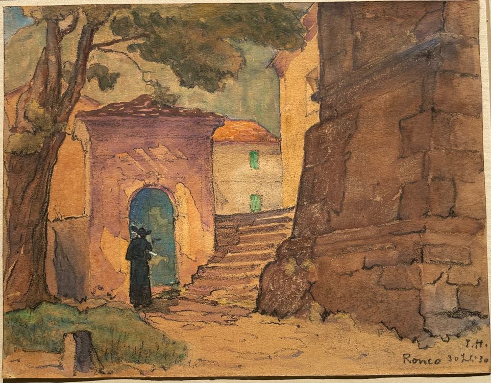 Eric Hermès Ronco Aquarell 1930 (Gebraucht) in Biel/Bienne für CHF 270 ...