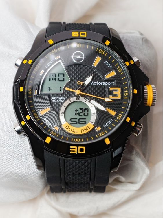 OPEL MOTORSPORT Armbanduhr Uhr digi analog 48mm inkl. Batt. (Gebraucht ...