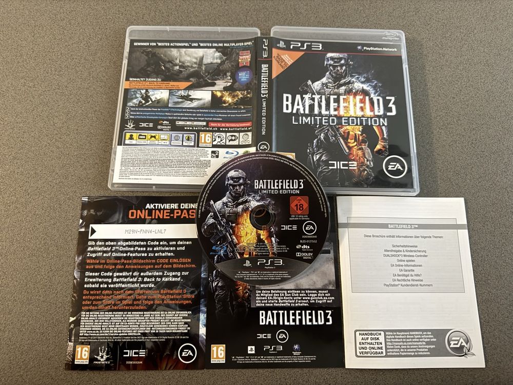 🔥 Battlefield 3 – Limited Edition (PS3) – komplett 🔥 (Gebraucht) in ...