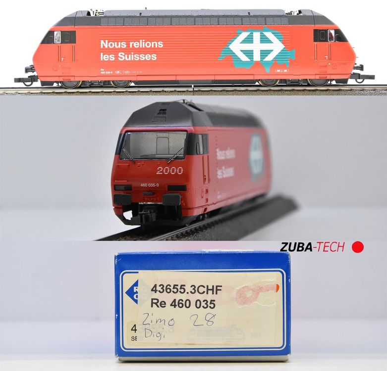 Roco 43655.3 E-Lok Re 460 SBB H0 GS OVP | Kaufen auf Ricardo