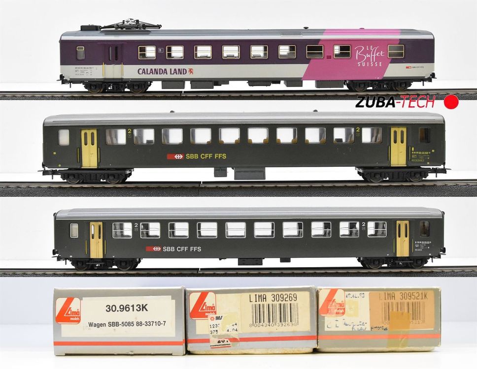 Lima 3x EWI/EWII Personenwagen SBB OVP (Gebraucht) in St. Gallen für CHF 27.5 – mit Lieferung ...