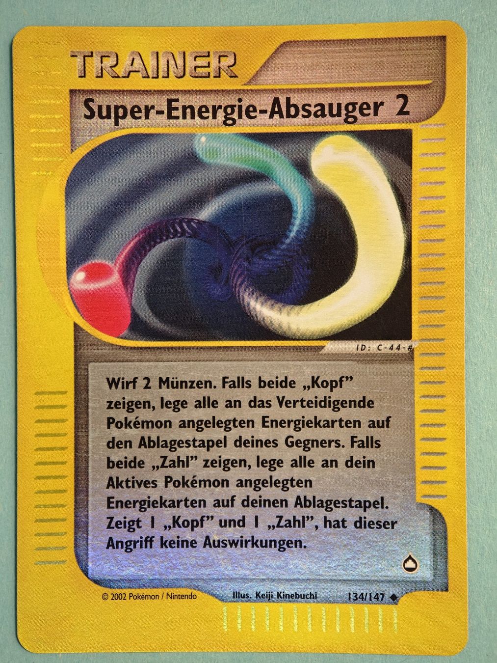 Super-Energie-Absauger 2 Reverse Holo Aquapolis German (Neu (gemäss ...