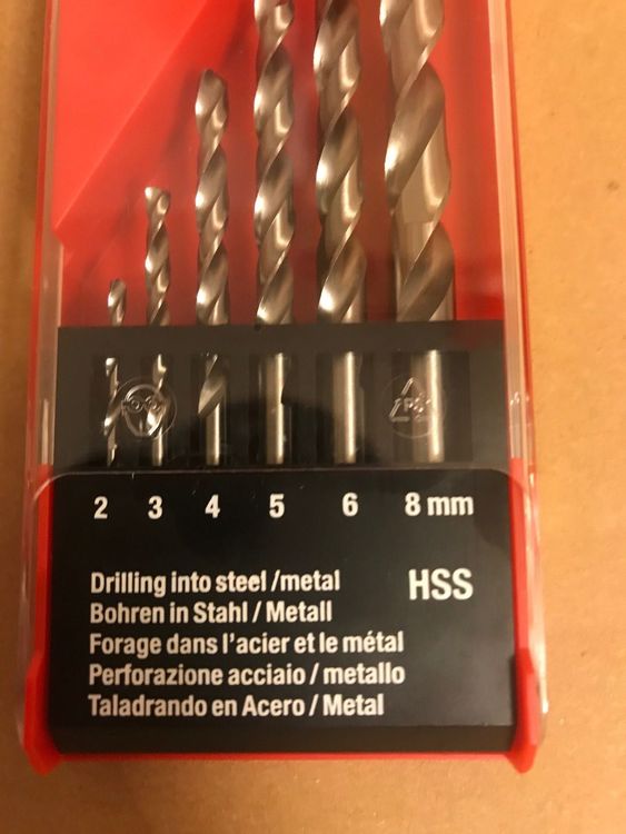 Hilti Bohrer Set HSS (Neu (gemäss Beschreibung)) in Heerbrugg für CHF ...