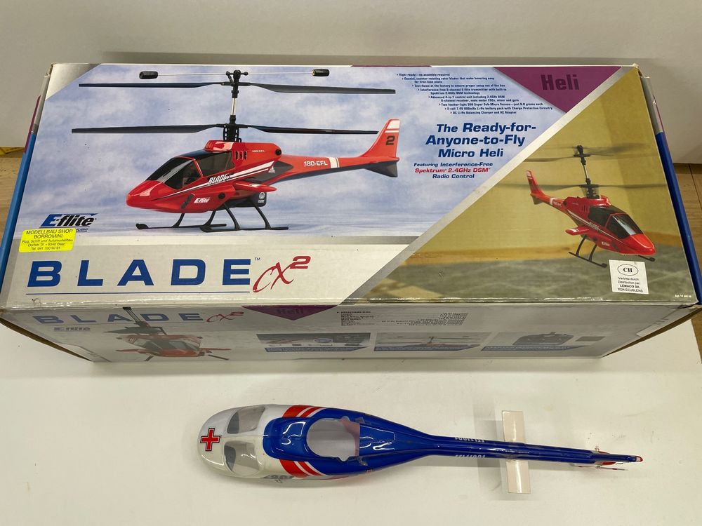E-Flight Blade CX2 Helikopter (Gebraucht) in für CHF 24 – mit Lieferung ...