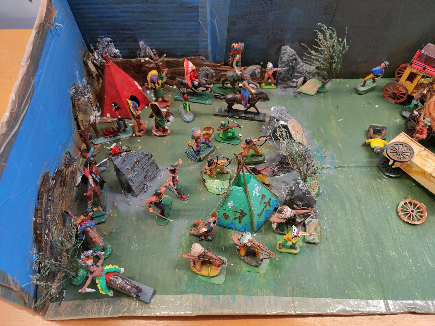 Sammlung Wild West Figuren, Indianer und Cowboys (Gebraucht) in Bauma ...