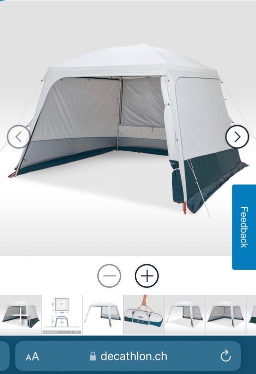 QUECHUA Aufenthaltszelt Arpenaz Base L | Kaufen auf Ricardo