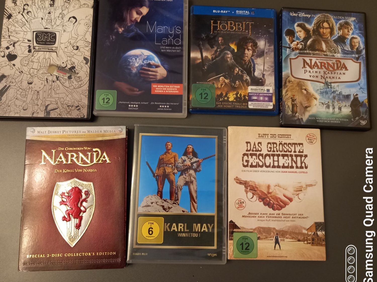 DVD/Blu-Ray Filmpaket: Hobbit, Narnia, Winnetou u.a. (Gebraucht) in ...