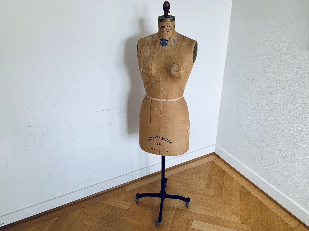 Schneiderpuppe New York 1968 von J. R. Bauman RARITÄT!!! | Kaufen auf Ricardo