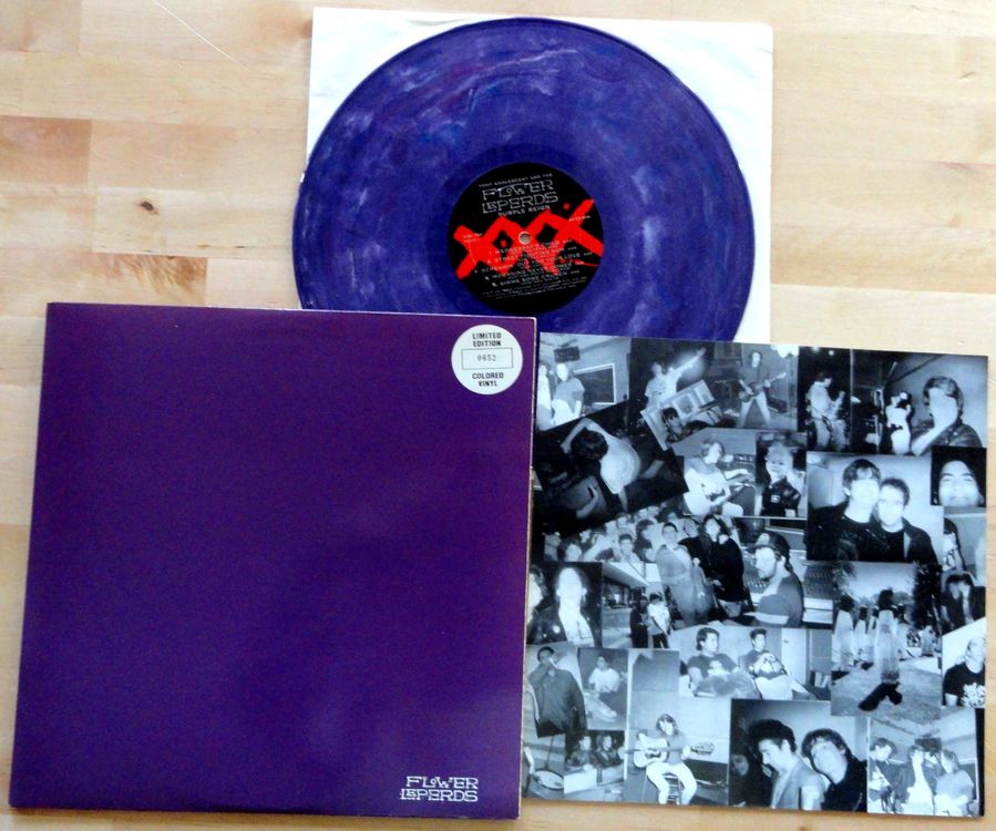 LP FLOWER LEPERDS purple reign 1990 USA TRIPLE X GOTH ROCK (Gebraucht ...
