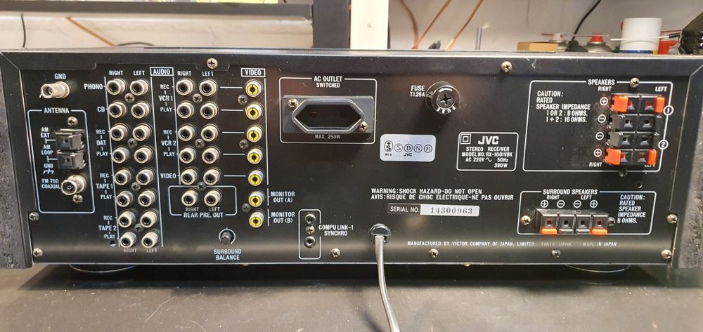 JVC RX-1001V SuperDigifine Receiver (Gebraucht) in Etziken für CHF 180 ...