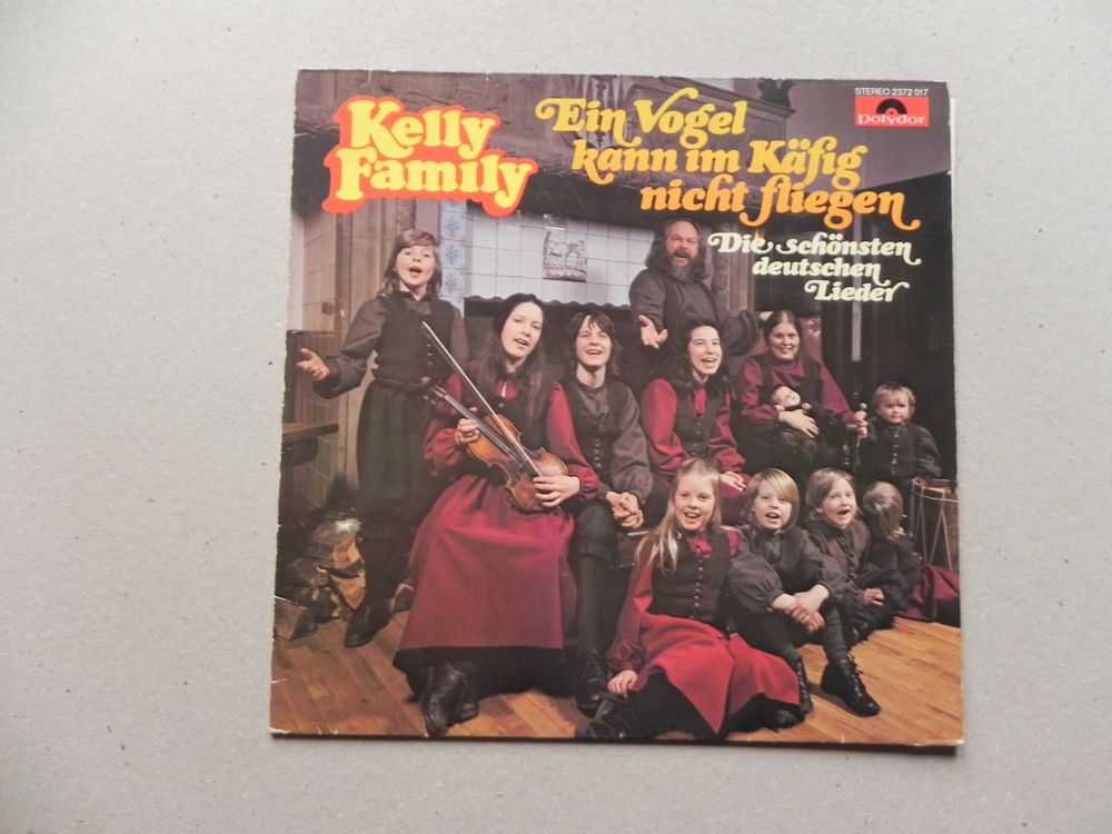 LP Irische Folk Pop Group Kelly Family 1980 schönsten Lieder (Gebraucht ...